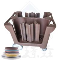 China Restaurant Kitchen Equipment Mobile Cabinet Dish Collecting Trolley with Modern Design for sale