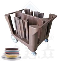 China Restaurant Kitchen Equipment Mobile Cabinet Dish Collecting Trolley with Modern Design for sale