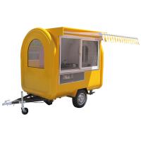 China Customized Mobile Food Truck for USA Standard Concession Business L220xW160xH235cm for sale