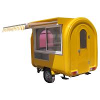 China Customized Mobile Food Truck for USA Standard Concession Business L220xW160xH235cm for sale