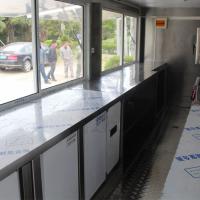 China Long Service Life Customized Movable Office Hair Salon Trailer Pancake Fast Food Truck for sale