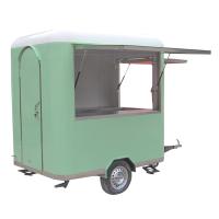 China Customized Mobile Food Truck for USA Standard Concession Business L220xW160xH235cm for sale