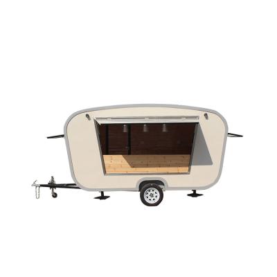 China Complete Kitchen and Equipment Optional Food Machines Food Vending Van Catering Trailer for sale