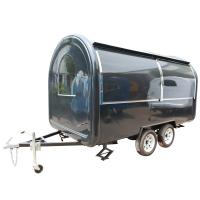 China Complete Kitchen and Equipment Optional Food Machines Food Vending Van Catering Trailer for sale