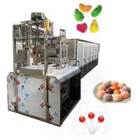 China Multifunctional Hard Sugar Candy Machine for Making Rainbow Lollipop and Gummy Candy for sale