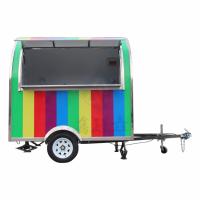 China Europe Mobile Kitchen Donut French Fries Hamburger Food Truck with Field Maintenance for sale