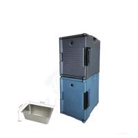 China Rotomolding Insulated Box with Wheels Efficiently Deliver Food at Constant Temperature for sale