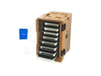 China Rotomolding Insulated Box with Wheels Efficiently Deliver Food at Constant Temperature for sale