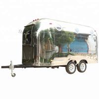 China Custom Cooking on the Go Road Wheel Crepe Food Cart for Hotels and Gas Tow Truck for sale
