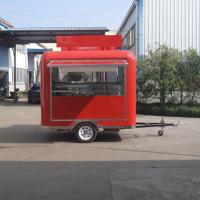 China Electric Food Trucks with Rolled Fried Ice Cream Machine and Optional Food Machines for sale