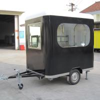 China Electric Food Trucks with Rolled Fried Ice Cream Machine and Optional Food Machines for sale