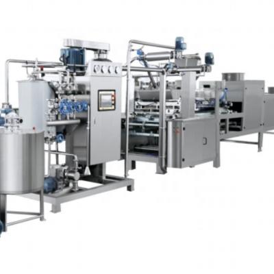 China High Productivity 50kw Lollipop Candy Make Machine for Automatic Gummy Candy Production for sale