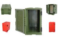 China Foam Insulation Food Carrier Box Delivery Warmer with 240L Volume and Customized Color for sale