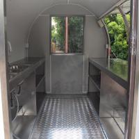 China CE Approved Mobile Food Truck Trailer with High Productivity and 2300*1750*2100mm Size for sale