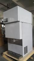 China Stainless Steel 500kg Automatic Ice Dispenser with Water Dispenser Moon Ice Maker for sale