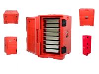 China Insulated Front Loading Food Pan Carriers for Fast Food Catering and LLDPE Material for sale