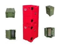 China Insulated Front Loading Food Pan Carriers for Fast Food Catering and LLDPE Material for sale