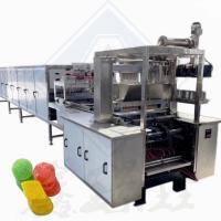 China 200-300kg/h Capacity Vitamins Gummy Candy Making Machine for Lollipop Production Line for sale