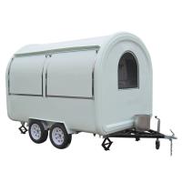 China 2300*1650*2300mm Commercial Beverage Trailer Churros Cart for Vending Food Wagon for sale