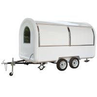 China 2300*1650*2300mm Commercial Beverage Trailer Churros Cart for Vending Food Wagon for sale
