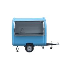 China 2300*1650*2300mm Mobile Barber Truck Modern Crepe Trailer for Drinks and Food Vending for sale