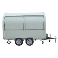 China Outdoor Bread Carts for Sancks and Mobile Coffee Trailer at Commercial Merchandise Cart for sale