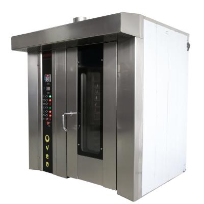 China High Capacity 12/32/64 Trays Rotary Electric Convection Bakery Pizza Oven for Baking for sale