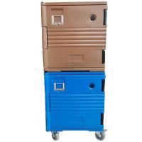 China Red Rotomold Insulated Cabinet 15kg Capacity Perfect Food Standard Catering Equipment for sale