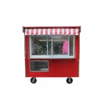 China Electric Utility Cart Juice Bar Cart Ideal for Cooking Oil and Outdoor Fast Food for sale