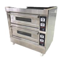 China Baking Machinery Function Electric Gas Cake Pizza Oven with Competitive and 3 Deck 9 Trays for sale