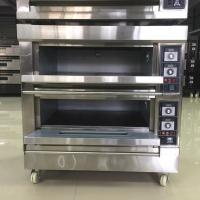 China Baking Machinery Function Electric Gas Cake Pizza Oven with Competitive and 3 Deck 9 Trays for sale