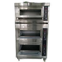 China Baking Machinery Function Electric Gas Cake Pizza Oven with Competitive and 3 Deck 9 Trays for sale