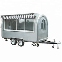 China Hot Barbecue Trailer Australia Mobile Barber Truck for Vegetable Cooking and Concession for sale