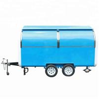 China Hot Barbecue Trailer Australia Mobile Barber Truck for Vegetable Cooking and Concession for sale