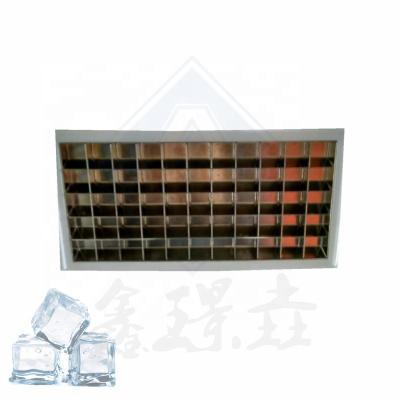 China Hotels Ice Cube Machine Commercial 5000kg Evaporator for Cooling Way Water Cooling for sale