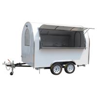 China 220V Stainless Steel Hot Dog Vending Van for Mobile Kitchen and Food Truck Purchase for sale