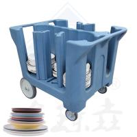China Plastic Hotel Buffet Food Equipment Serving Trolley for Restaurant Dishes Collection for sale