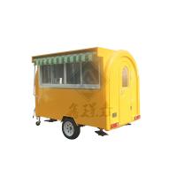 China Mobile Coffee Shop Trailer with Electric Truck and Wheat Material in 2020 for sale