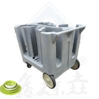China Easily Cleaned Multi-colored Hotel Supplies Restaurant Dish Cart Dirty Dish Trolley for sale