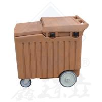 China 2023 Rotomolding Plastic Ice Collecting Trolley Easy to Clean and Perfect for Storage for sale