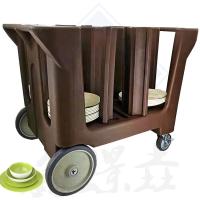 China Plastic Serving Trolley A Practical and Stylish Addition to Your Restaurant Supplies for sale
