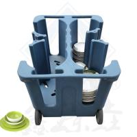 China Plastic Serving Trolley A Practical and Stylish Addition to Your Restaurant Supplies for sale