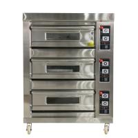 China Commercial Baking Device 14kw Small Bakery Oven with Microcomputer Control Panel for sale