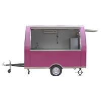 China Garment Shops Multifunctional Kitchen Cart with Concession Food and Shawarma Food for sale