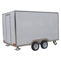 China 1000kg Outdoor Mobile Food Trailer Chicken Hot Dog Ice Cream Noodle Pizza Coffee for sale