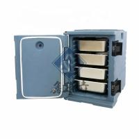 China 90L PU Commercial Catering Food Display Transport Container Insulated Thermo Box for sale