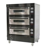 China 2/3/4/6/9 Trays Capacity Commercial Baking Bread Pizza Cake Cooking Gas Electric Oven for sale