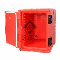 China Transportation Rotational Molding Plastic Insulated Food Pan Carrier with PU Material for sale
