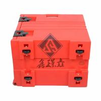 China Transportation Rotational Molding Plastic Insulated Food Pan Carrier with PU Material for sale