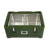 China Plastic Insulated Lunch Box Container for Fish Transport Microwave and Dishwasher Safe for sale